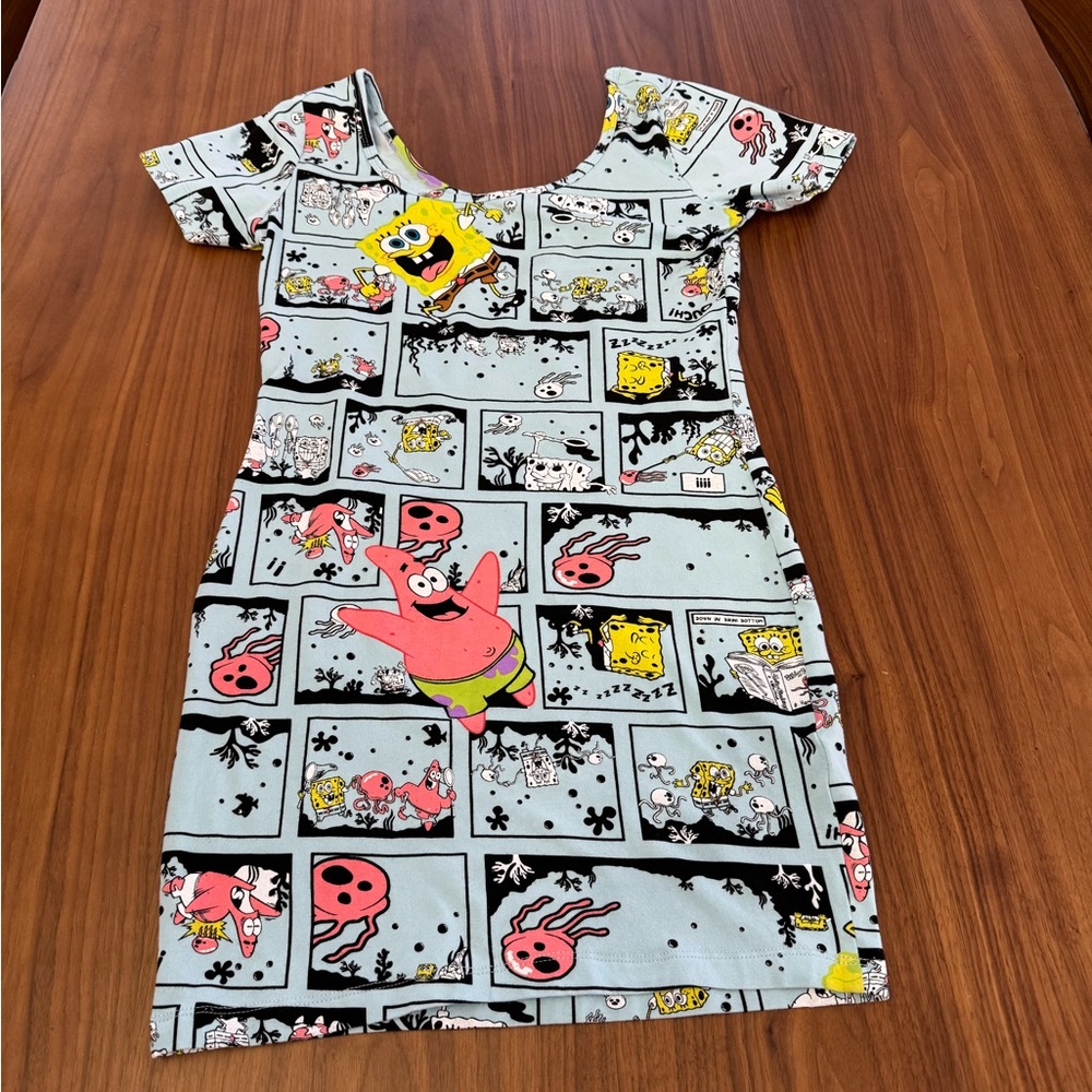 Nickelodeon SpongeBob Comic Strip Dress - Gem